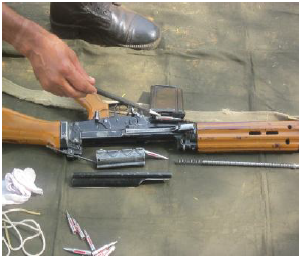 पुलिस की पाठशाला || PkP: 7.62mm SLR के पार्ट्स का नाम और 7.62 mm ...