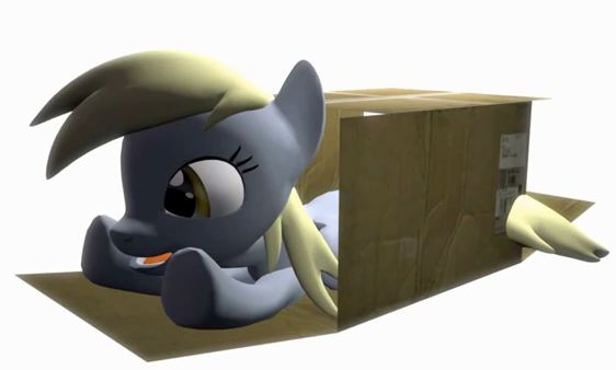 Equestria Daily - MLP Stuff!: SFM: Ponies Sliding into a Box / Twilight ...