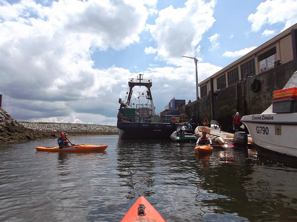Outdoors Ireland: Sea Kayaking Through Galway Docks & Galway Bay