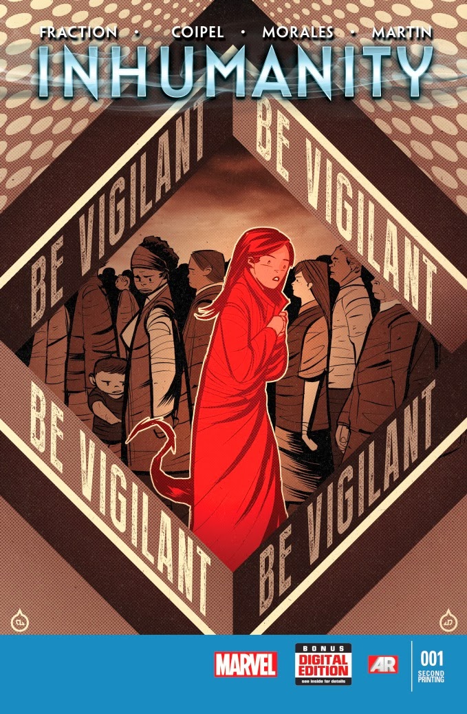 Confessions of a 20-something Manchild: Be Vigilant! INHUMANITY #1 Goes ...