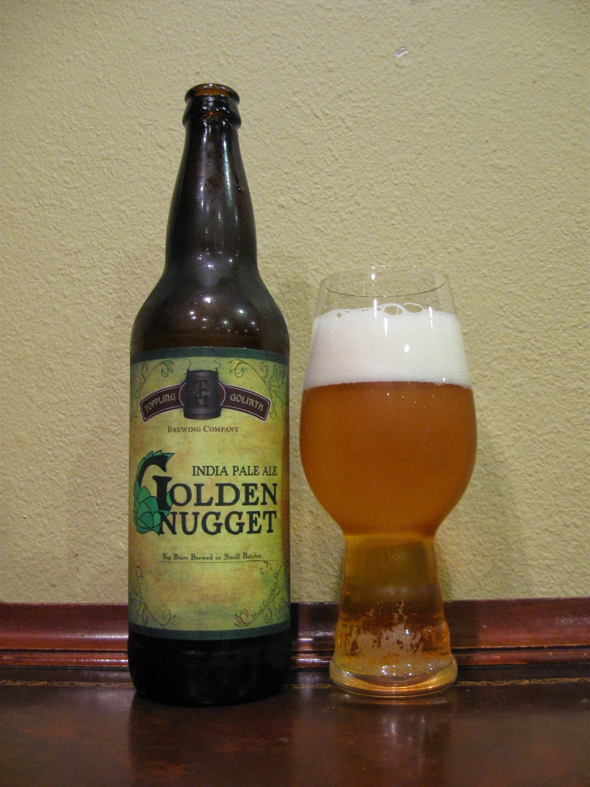 Doing Beer Justice: Toppling Goliath Golden Nugget IPA