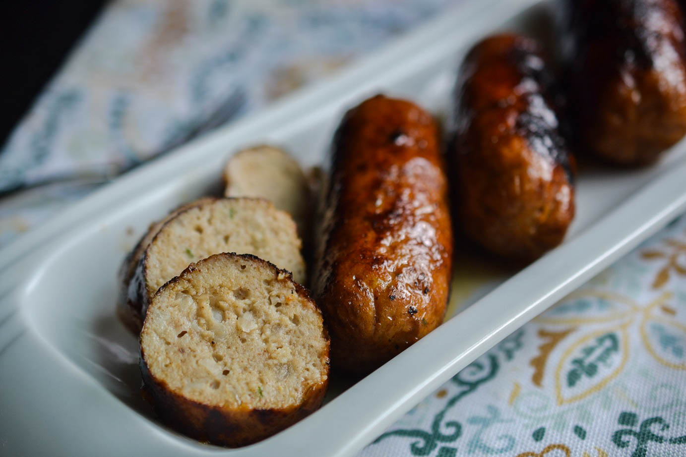 Greedy Girl : Maple Sage Chicken Sausage