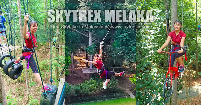 Skytrex Melaka 全马第一个空中自行车就在《马六甲冒险乐园》！ - 乐飞翎 ♥ LUVFEELIN