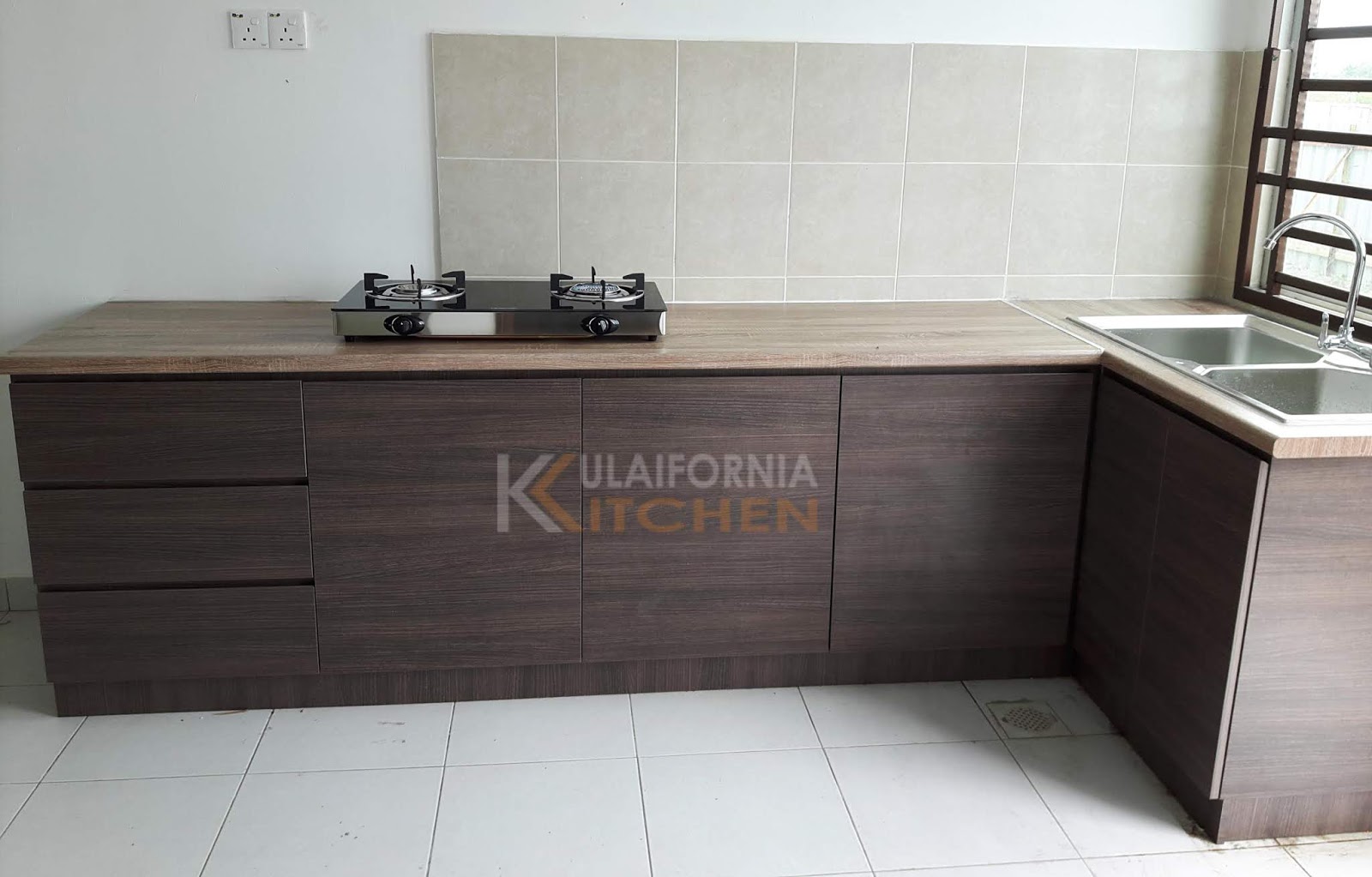 Furniture and kitchen cabinet: 'L' Kitchen Cabinet at Senai Scientex