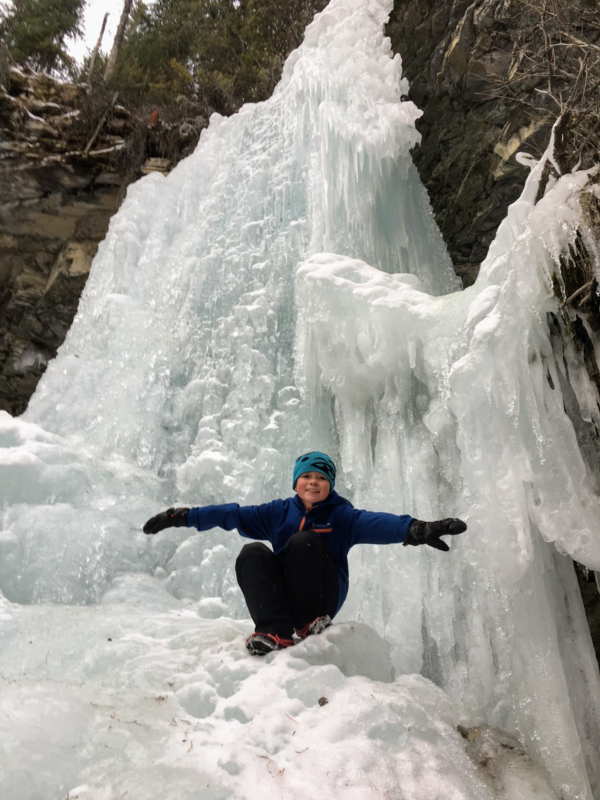 Family Adventures in the Canadian Rockies: Chasing Frozen Waterfalls in ...