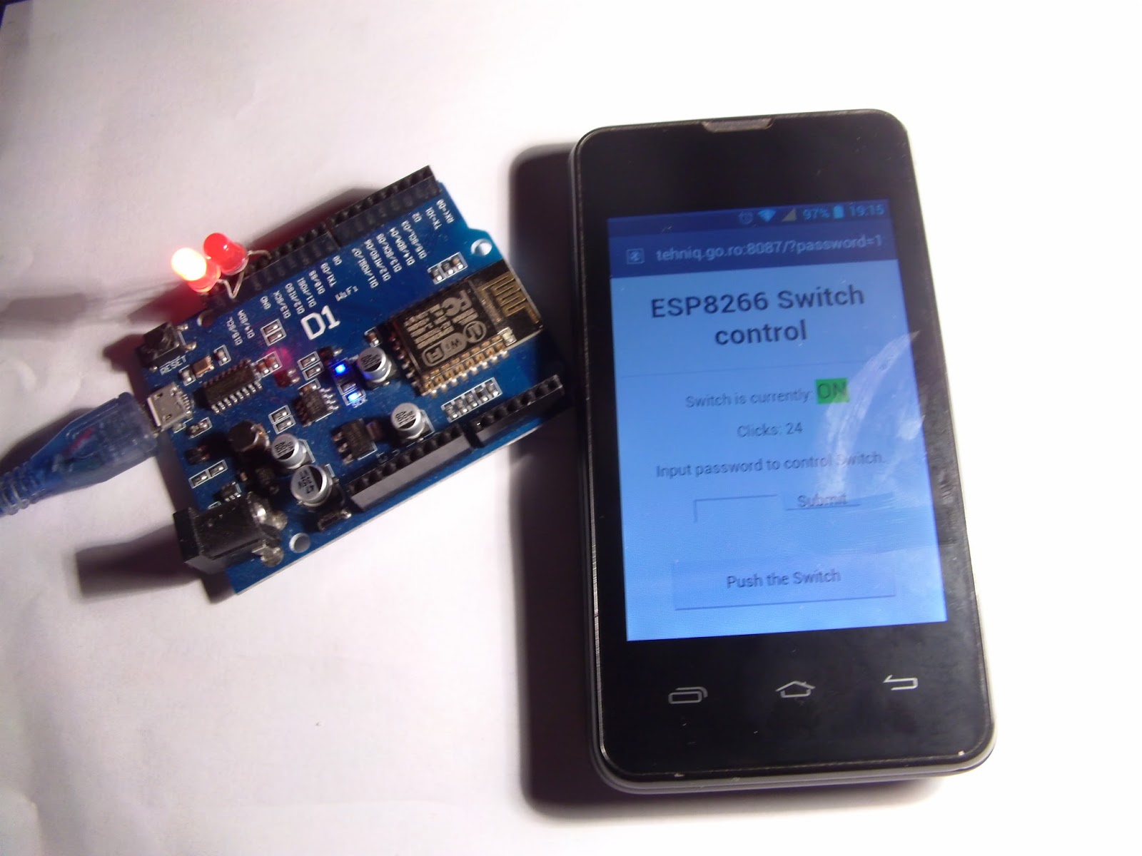 Arduino tehNiq: WeMos D1 board (with ESP8266) as Web Switch Control ...