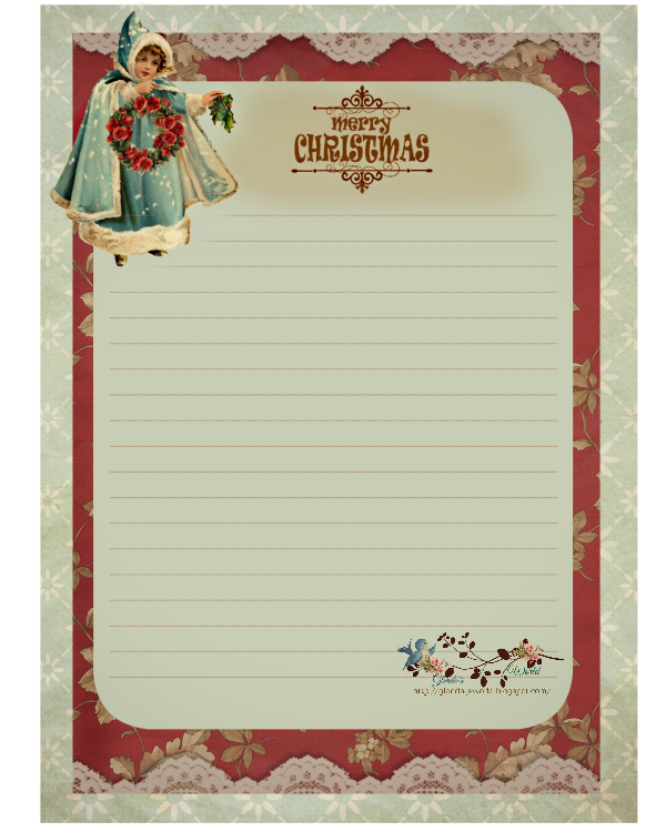 glenda's World : Christmas Stationary