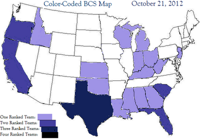 Beat Visitor: The Updated BCS Map