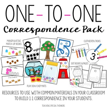 Tools for Building One-to-One Correspondence - Teaching Special Thinkers