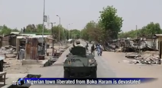 Rare footage shows Bama town liberated from Boko Haram