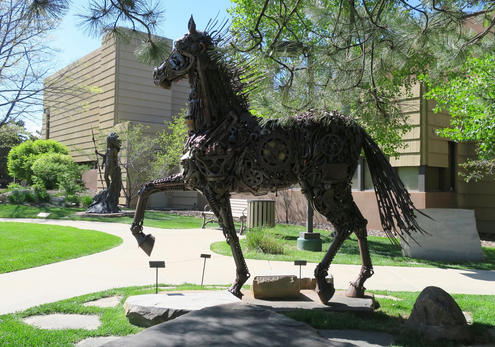 Living Rootless: Colorado: Boulder: Leanin' Tree Museum and Sculpture ...