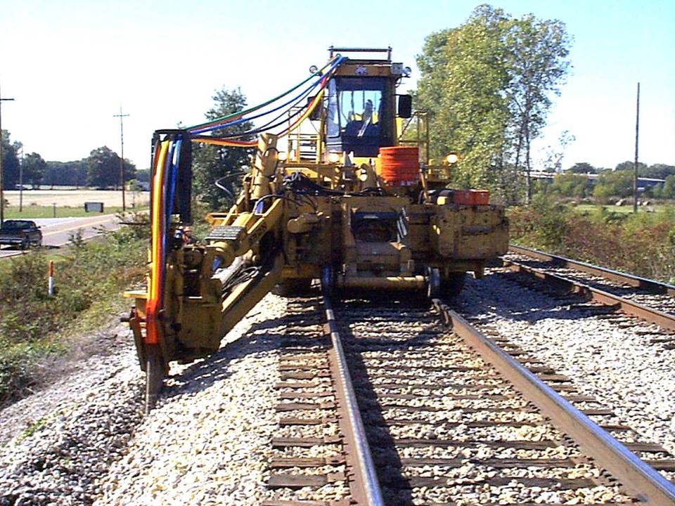 Industrial History: Fiber Optic Plow for Trackside Burial