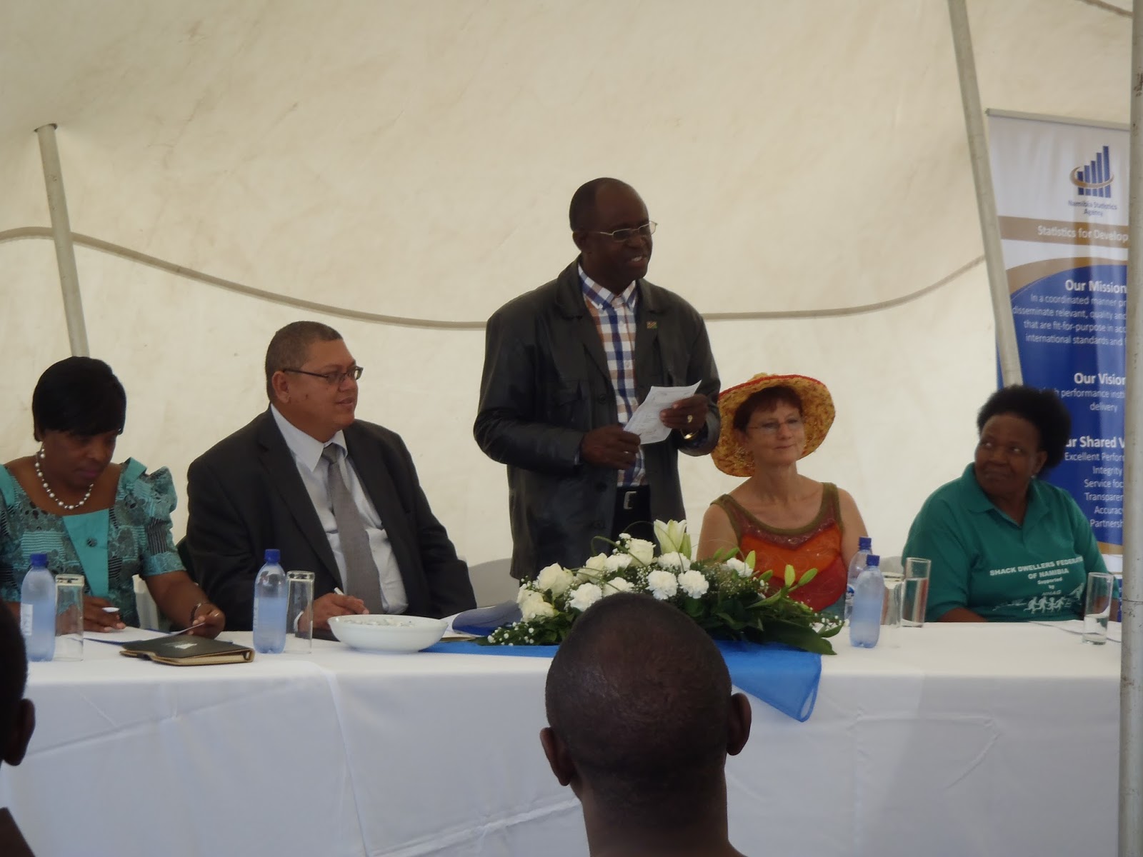 Namibia Statistics Agency and Federation Partner on data collection