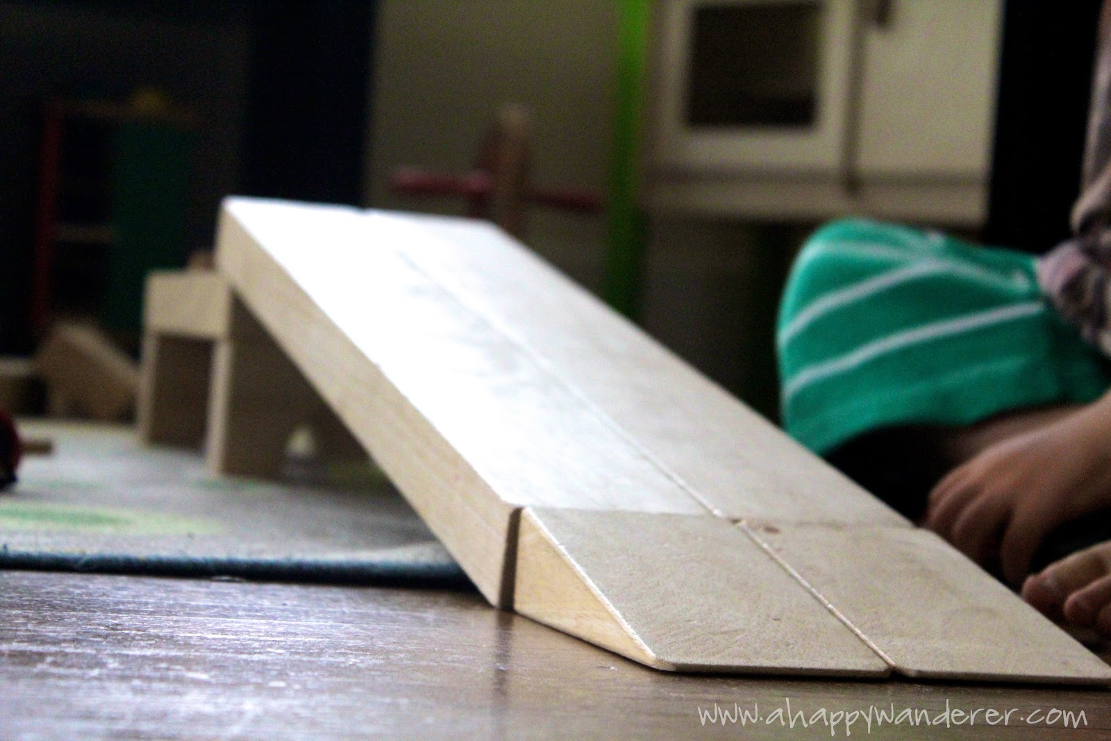 a happy wanderer: a simple ramp...