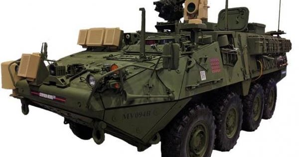 SNAFU!: US Army shows Laser equipped Stryker ICV!