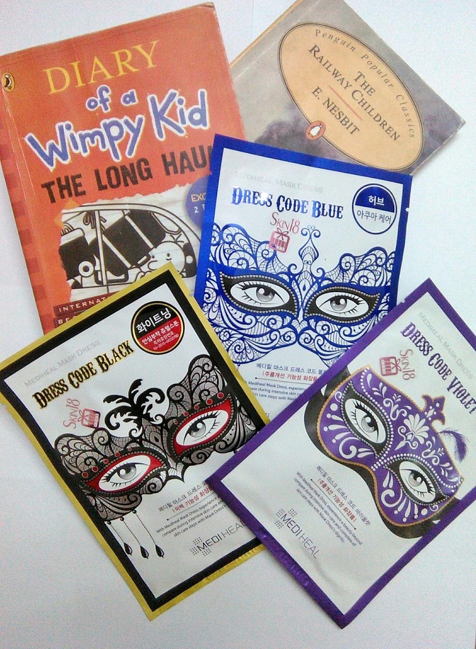 [Review] Mediheal dress code mask ( blue, black and violet) | Beauty ...