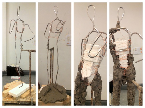 Casting a Clay Sculpture: Drawings & Armature