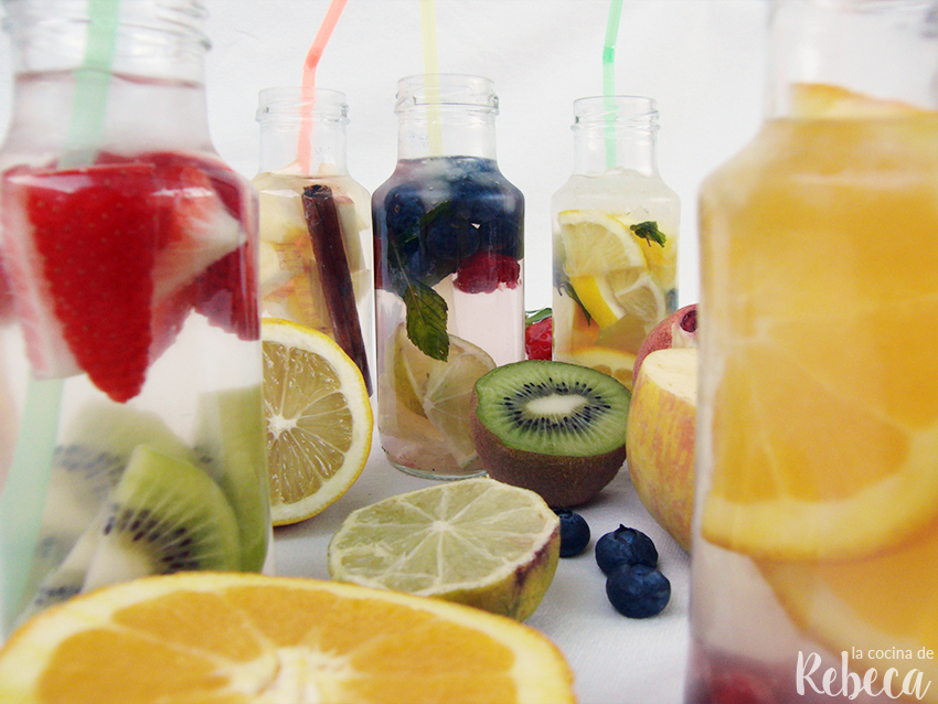 La cocina de Rebeca: Agua de frutas o agua saborizada