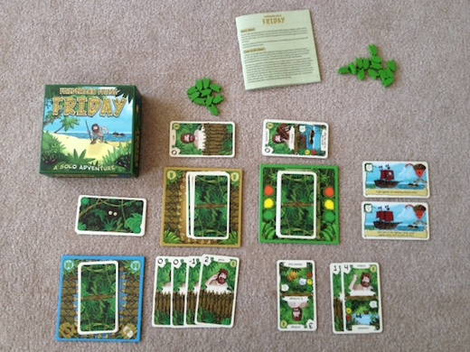 Friday: A Solo Adventure Review | Board Game Reviews by Josh