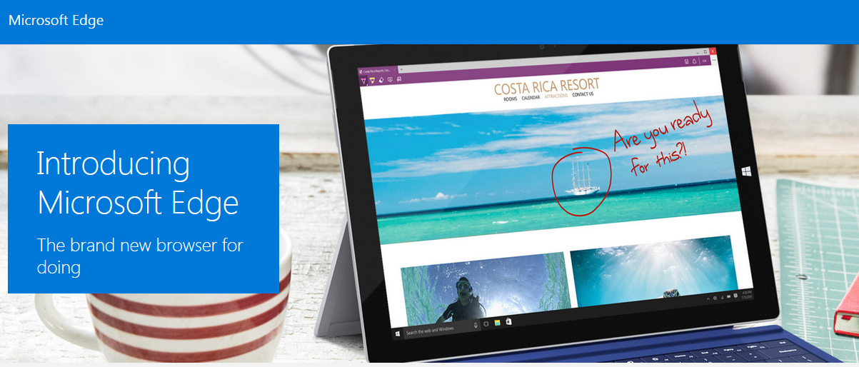 Microsoft Luncurkan Browser Terbarunya Edge - Fitrarahim