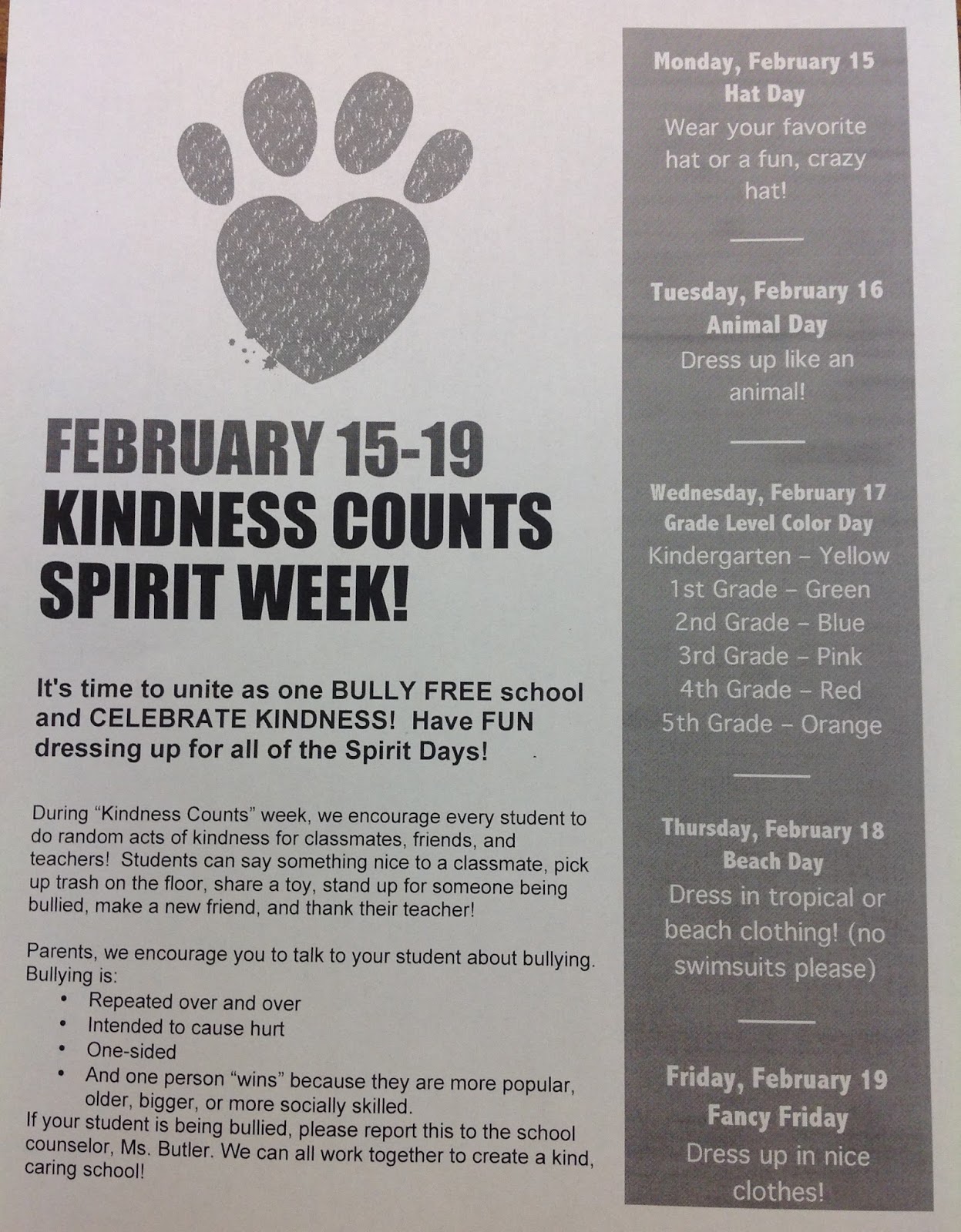 Super School Counselor: Kindness Month