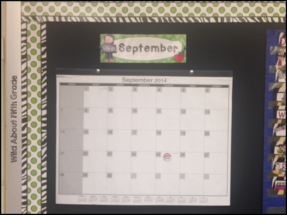 5th Grade Classroom Reveal and First Read Alouds | Wild about fifth grade