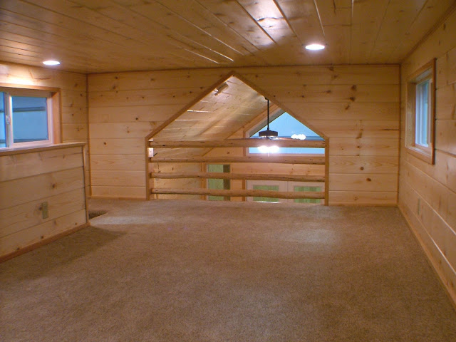 TINY HOUSE TOWN: Pacific Loft From Rich's Portable Cabins