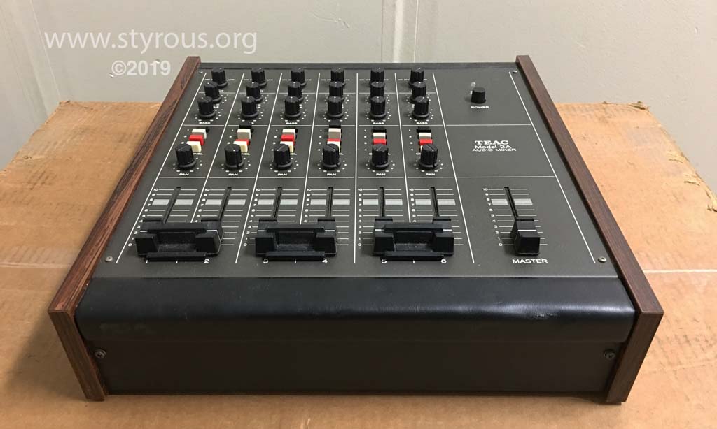 The Styrous® Viewfinder: TASCAM ~ Teac 2A audio mixer