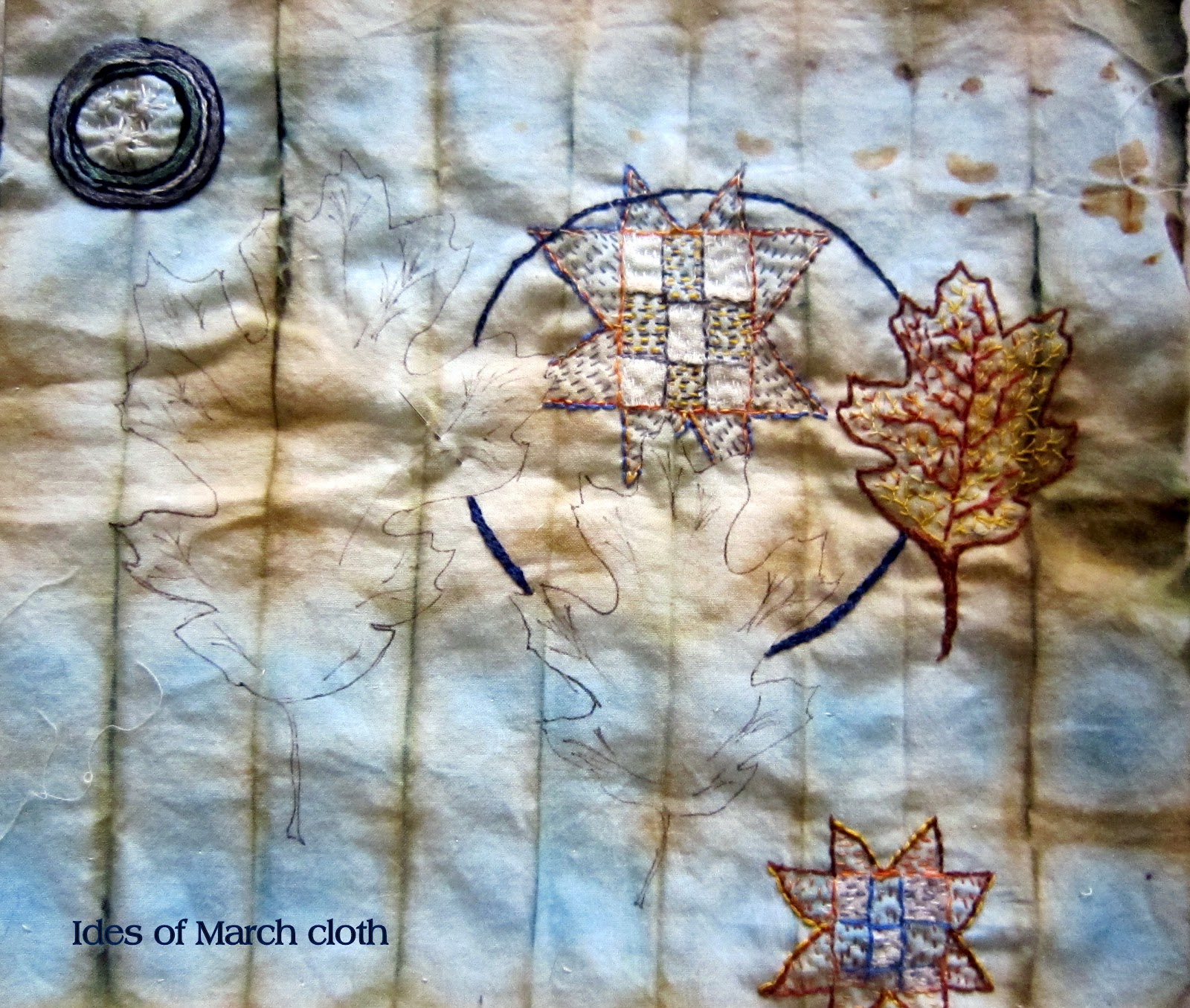 81/2 x 11: thread reading: arriving with march