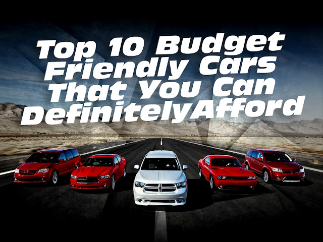 The Cars Blog: Top 10 budget friendly cars that you can definitely afford