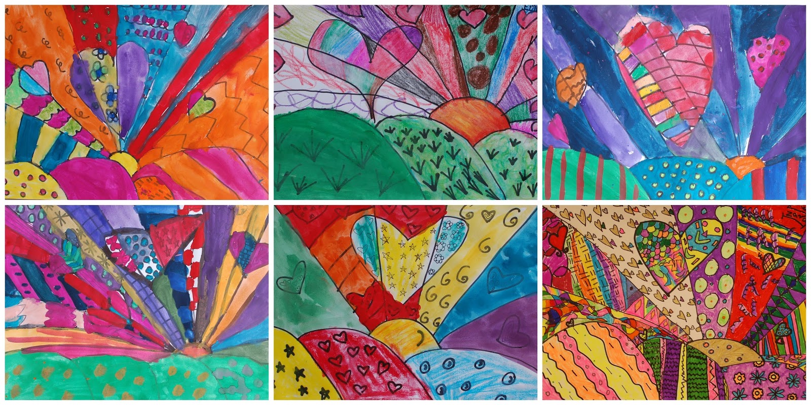 Sunnyside Art House: Romero Britto Valentines Hearts