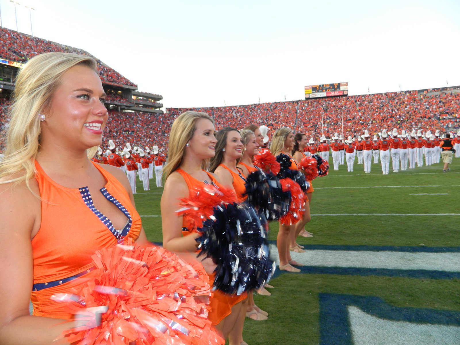 Tiger Paws Dance Team: Auburn v LSU