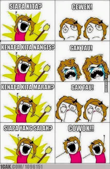 15 Meme Cewek Selalu Benar Berikut Pasti Akan Membuatmu Emosi, Pernah ...