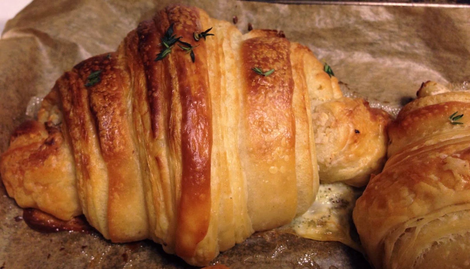 A cup of tea solves everything: Croissants Part III: Goat's cheese ...