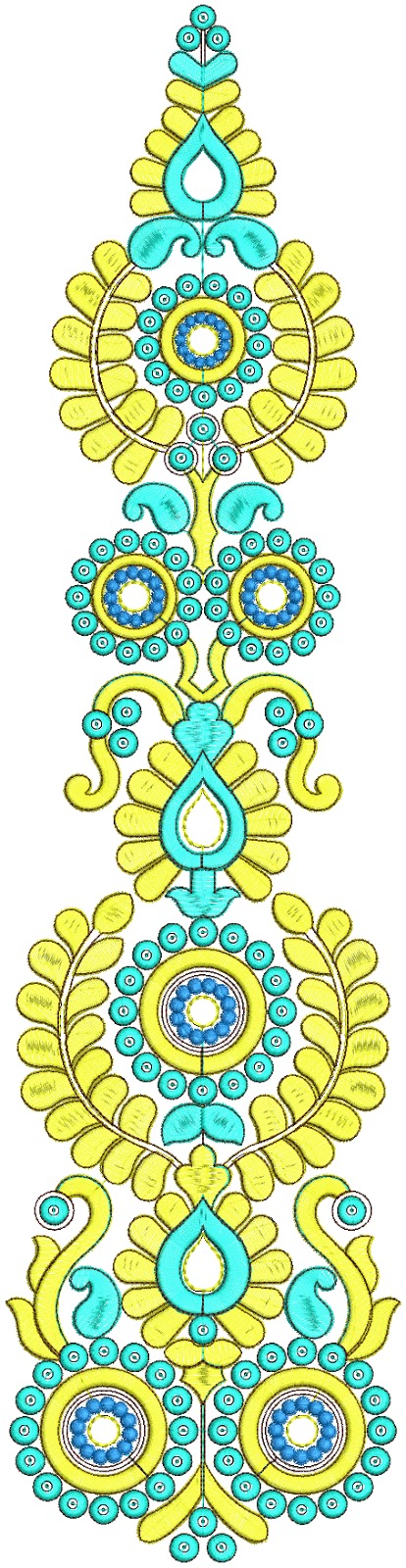 EmbDesignTube: Indian Cultural Patches For Traditional Outfits