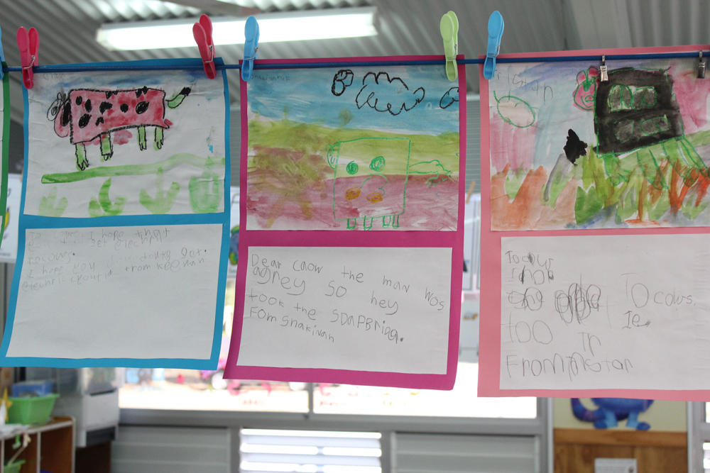 Writing Letters with 'Cows that type' - Little Lifelong Learners