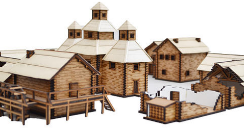 Wargame News and Terrain: Star Fort Miniatures: 15mm Eastern Village ...