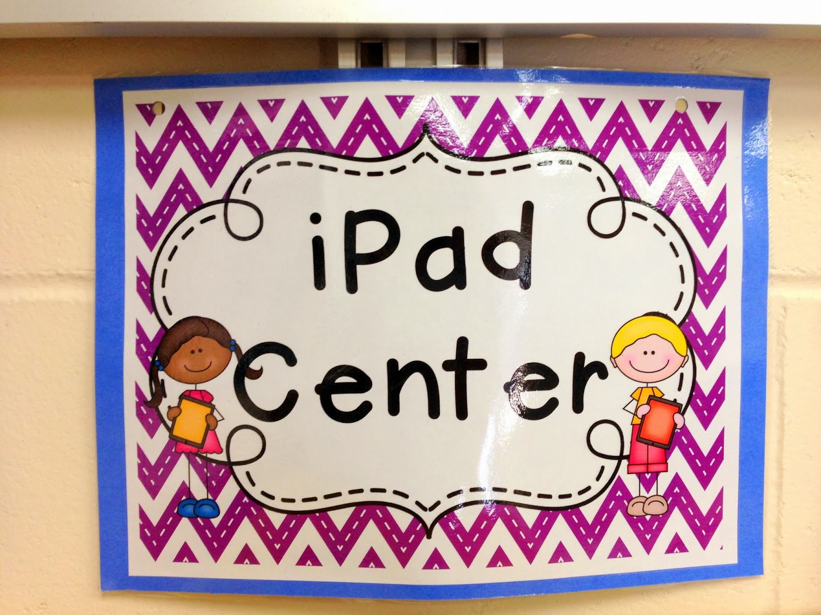 The Grade 2 Hullabaloo: Finally... The iPad Center