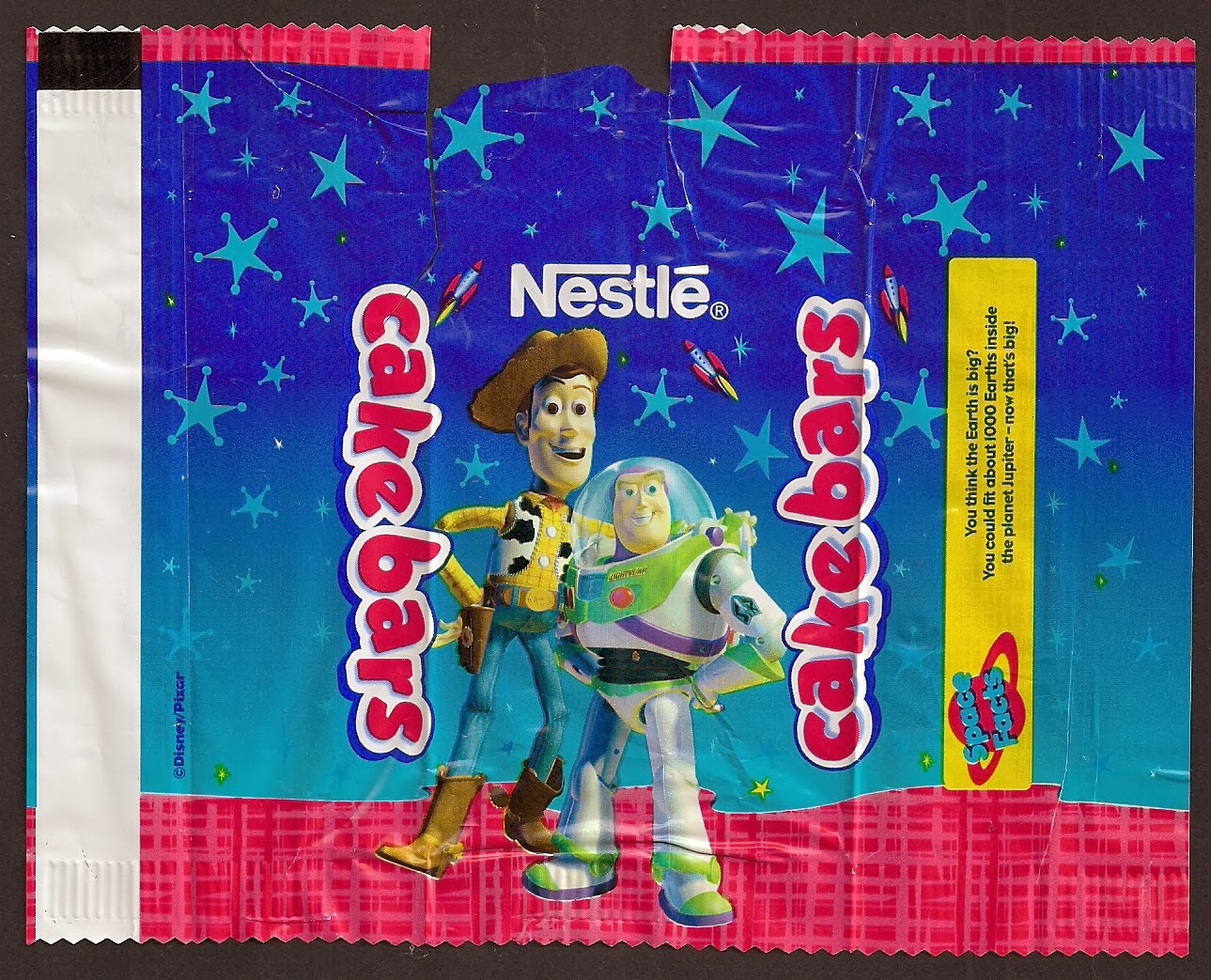 Nestlé Chocolate Wrappers!: Disney Toy Story Cakebars