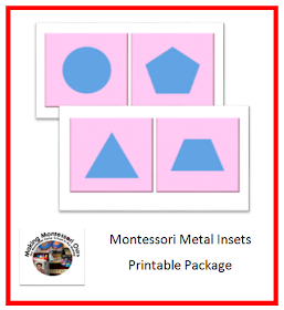"Making Montessori Ours": Metal Inset Booklets, Montessori Pre writing ...