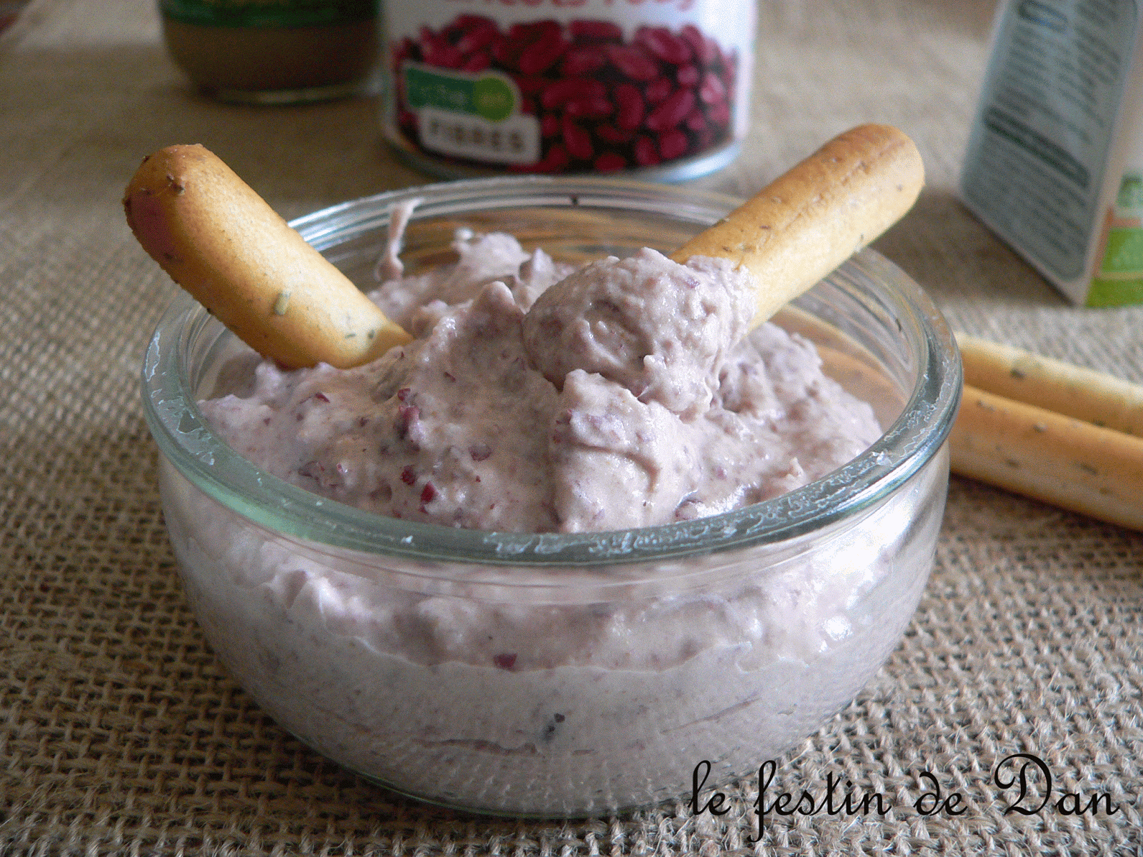 Le Festin de Dan: Houmous de Haricots Rouges