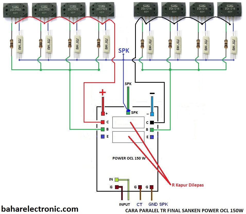 Cara Paralel TR Final Power OCL 150W