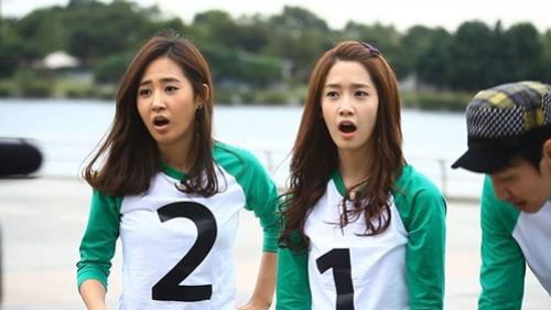 GIRLS GENERATION!: Yoona and Yuri in Running Man(Korean Comedy Show)!