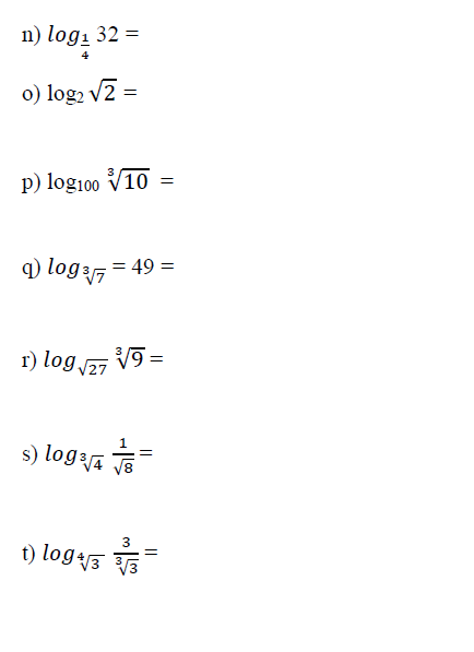 MANIA DE CALCULAR: Atividades de matemática com logaritmo para o Ensino ...