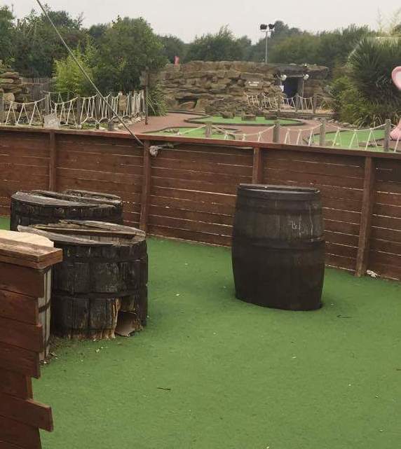 The Ham and Egger Files: Thorpe Park Adventure Golf course in Cleethorpes