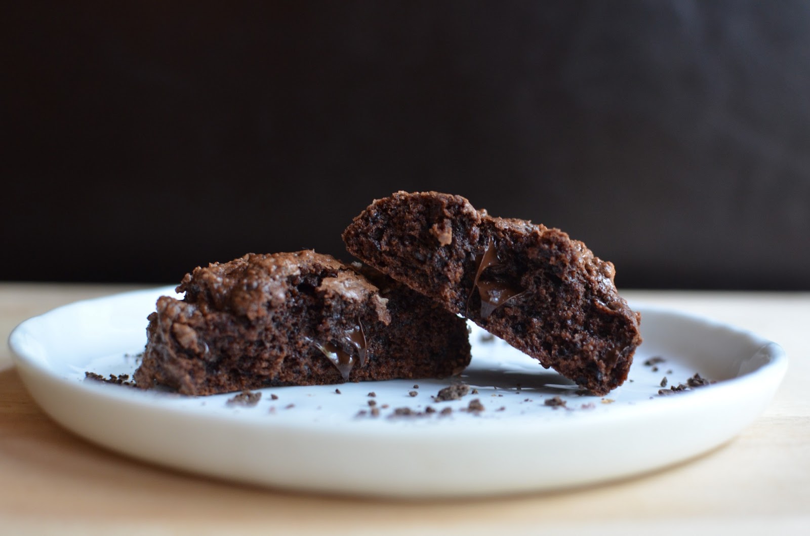 Playing with Flour: Double-chocolate espresso bean cookies