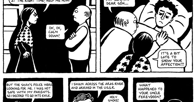 Read Persepolis 1, Section 8: Moscow, Page 55