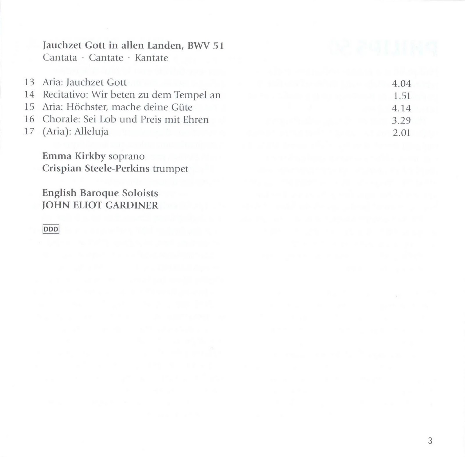 webstore-música docta: J.S. Bach: Magnificat en ReM BWV 243 / Cantata ...