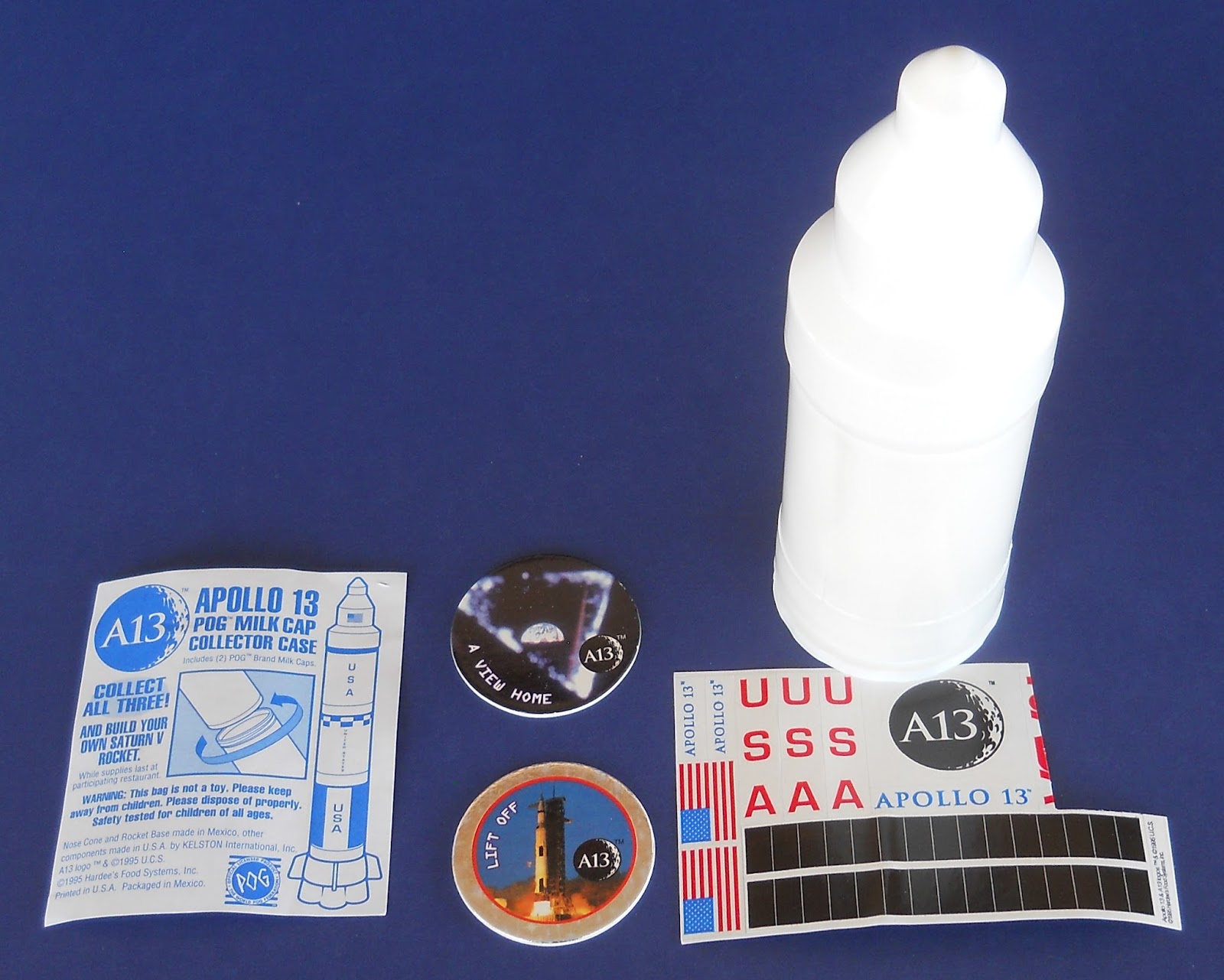 Toys and Stuff: Hardee's Apollo 13 Pog Collector Case - Stage 3