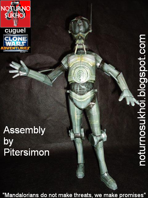 Nature Scenes Wallpaper: Star Wars - 4A-7 Spy Droid Papercraft